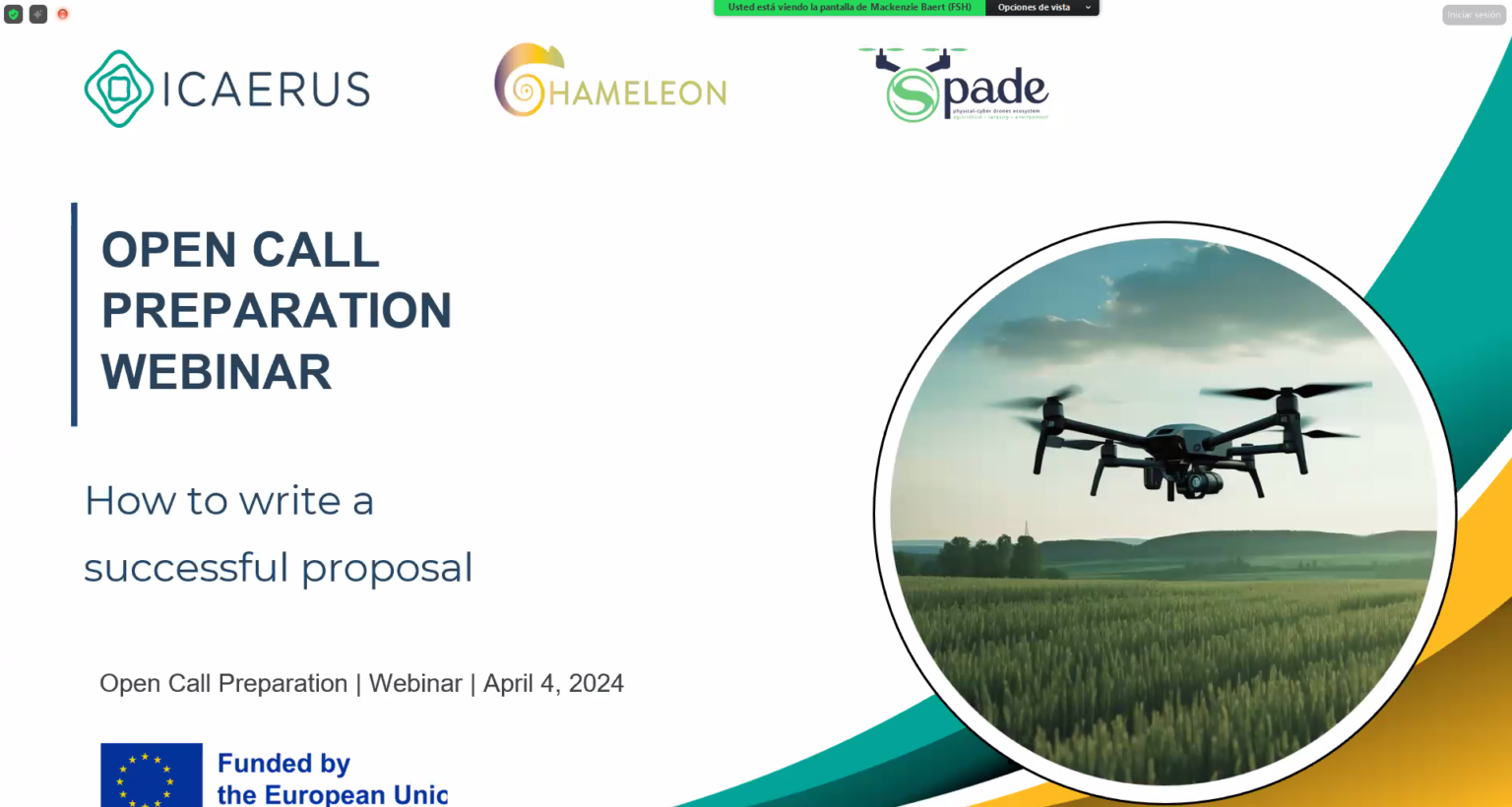 Second_Open_Call_Webinar_with_Sister_Projects – CHAMELEON